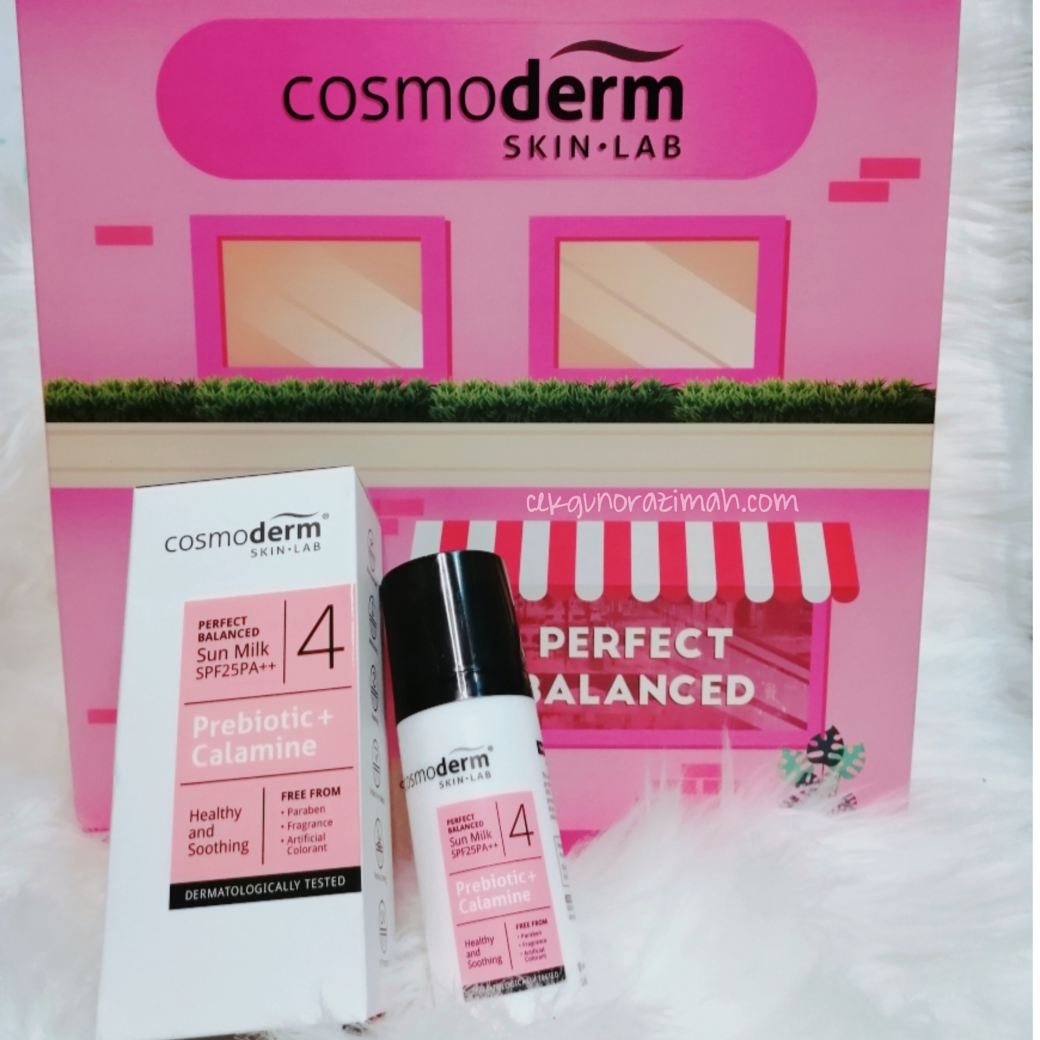 Sukanya Si Kotak Pink Cosmoderm Perfect Balanced ~ Cikgu Norazimah