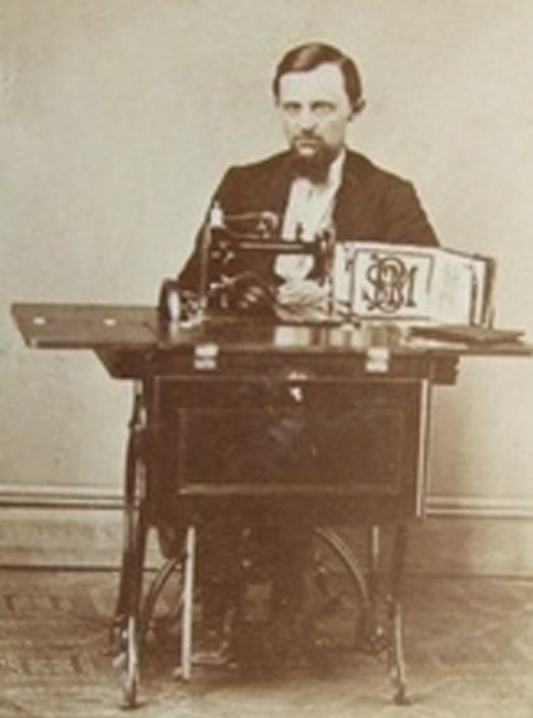 Civil War Quilts: Sewing Machines circa 1860