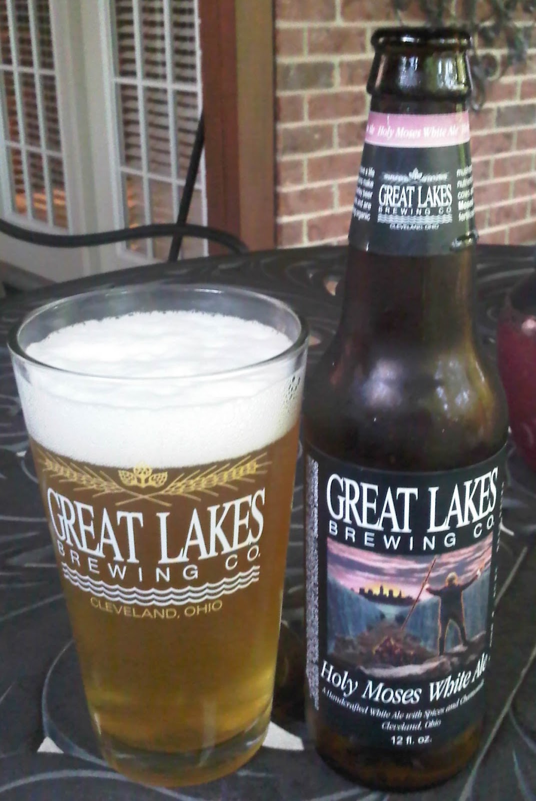 Jim's Beer Blog: Great Lakes Holy Moses White Ale