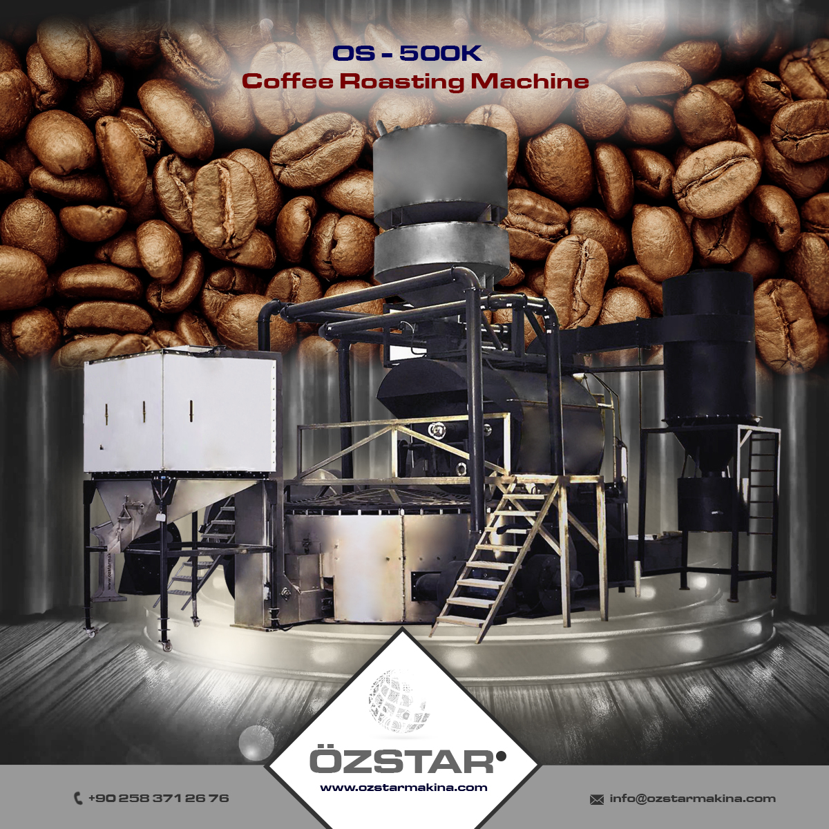 Machine de torréfaction de café