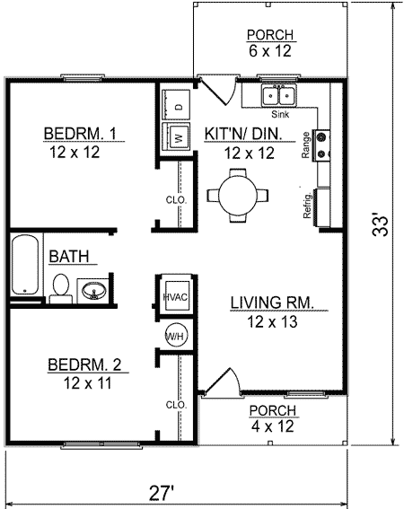 Small Floor Plans - Home Ideas