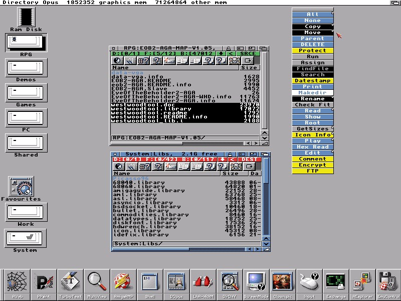 Indie Retro News: Eye of the Beholder 1 & 2 AGA Versions - An Amiga ...