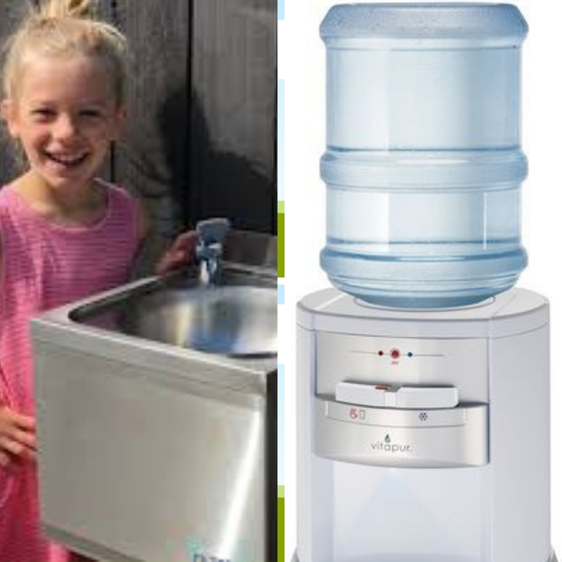 Source Omega: Install Water Drinking Fountain Bubbler Tap Inside Schools