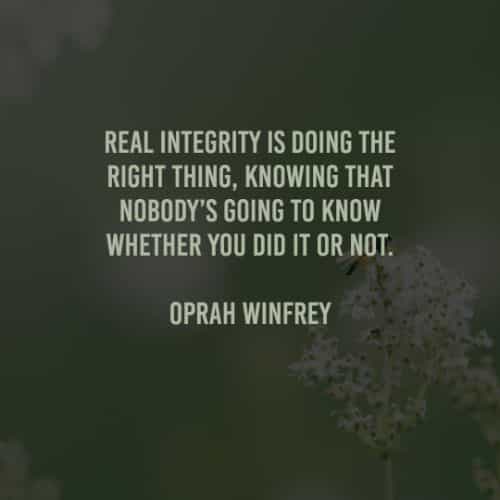70 Integrity quotes that'll inspire uprightness out of you