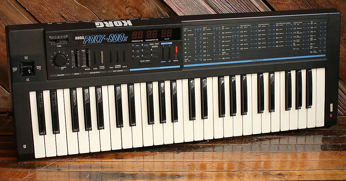 MATRIXSYNTH: Korg Poly-800 MKII 8-Voice Poly Synth