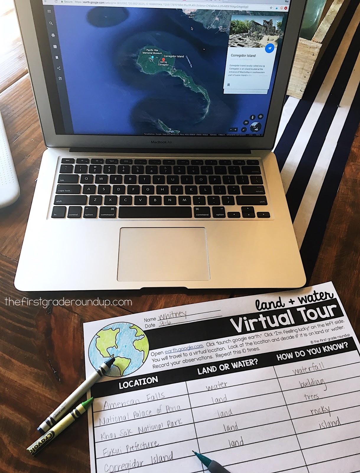 4 landform activities & STEM project with Google Earth for Kids - The ...