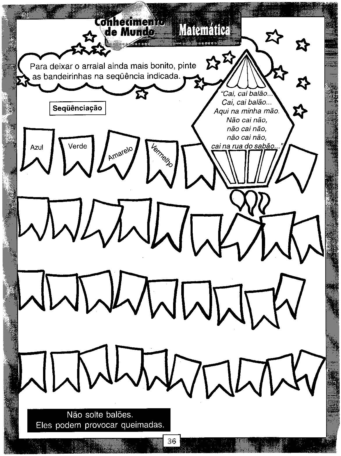 Aprendendo sempre com: Profª Célia ☆: Atividades para festa junina