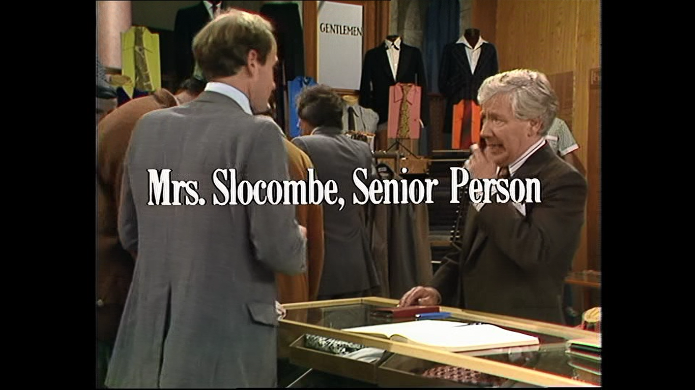 Round The Archives: Mrs Slocombe, Senior Person