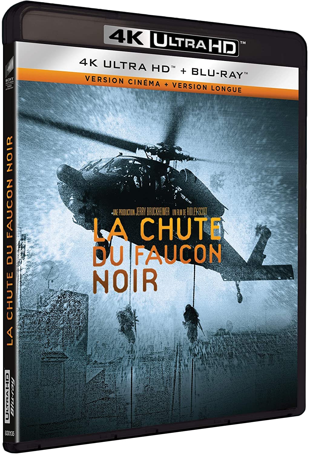 Nouveauté 4K Ultra HD Blu-ray : La Chute du Faucon Noir