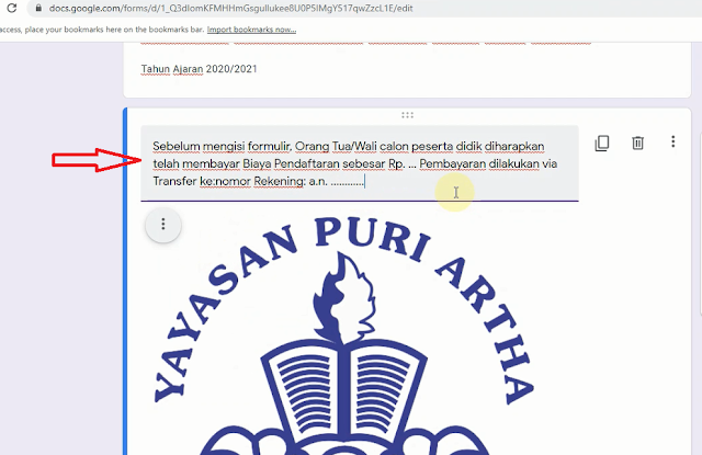 Tutorial Membuat Formulir PPDB Online Menggunakan Google Forms ...