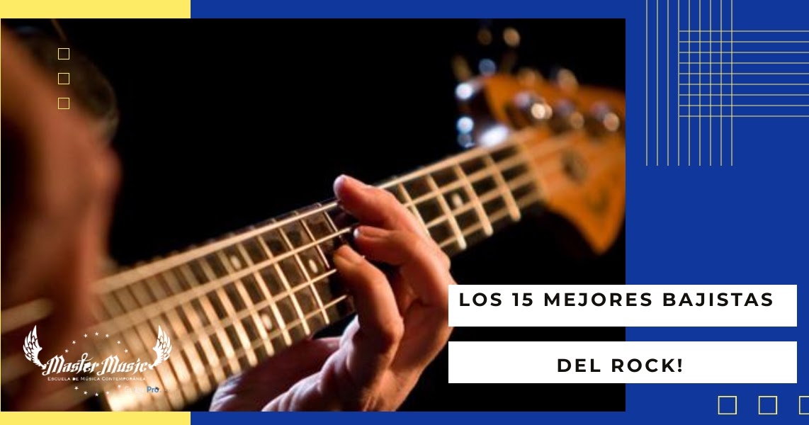 Los 15 mejores bajistas del rock!