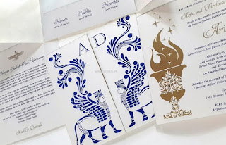 ZINIA JC : Navjote Invitation Card Designs By Zinia JC For The Parsi ...