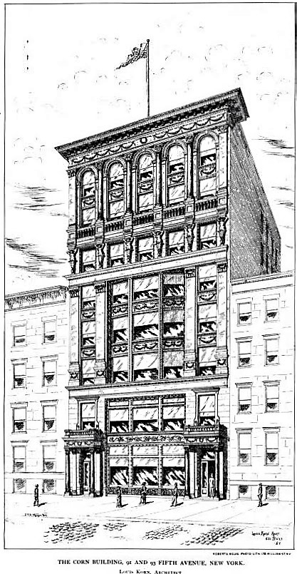 Daytonian in Manhattan: The Corn Building - 91-93 Fifth Avenue