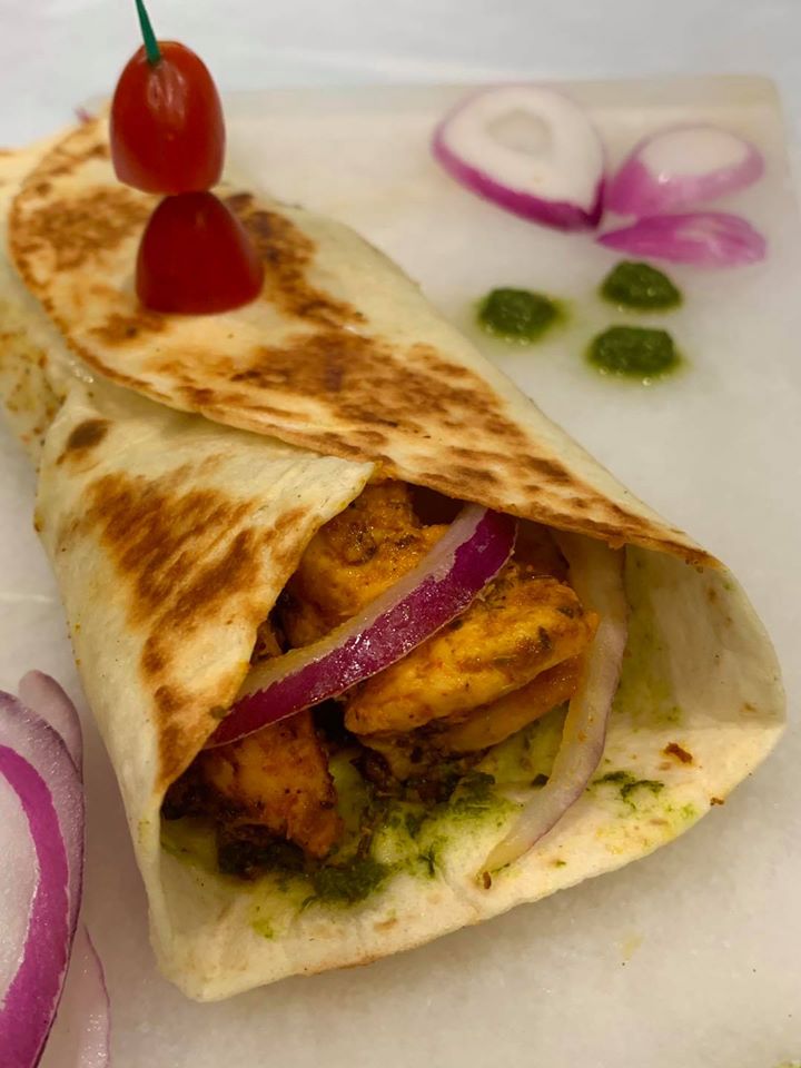 The Sizzling Pan: Chicken Kati Rolls/ Chicken Frankies