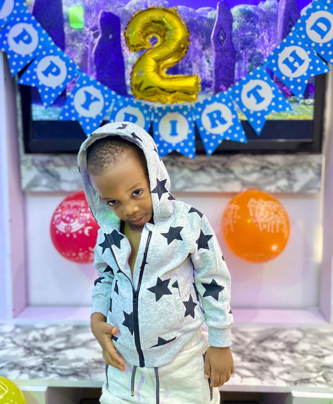 Pictures of Rotimi Salami son