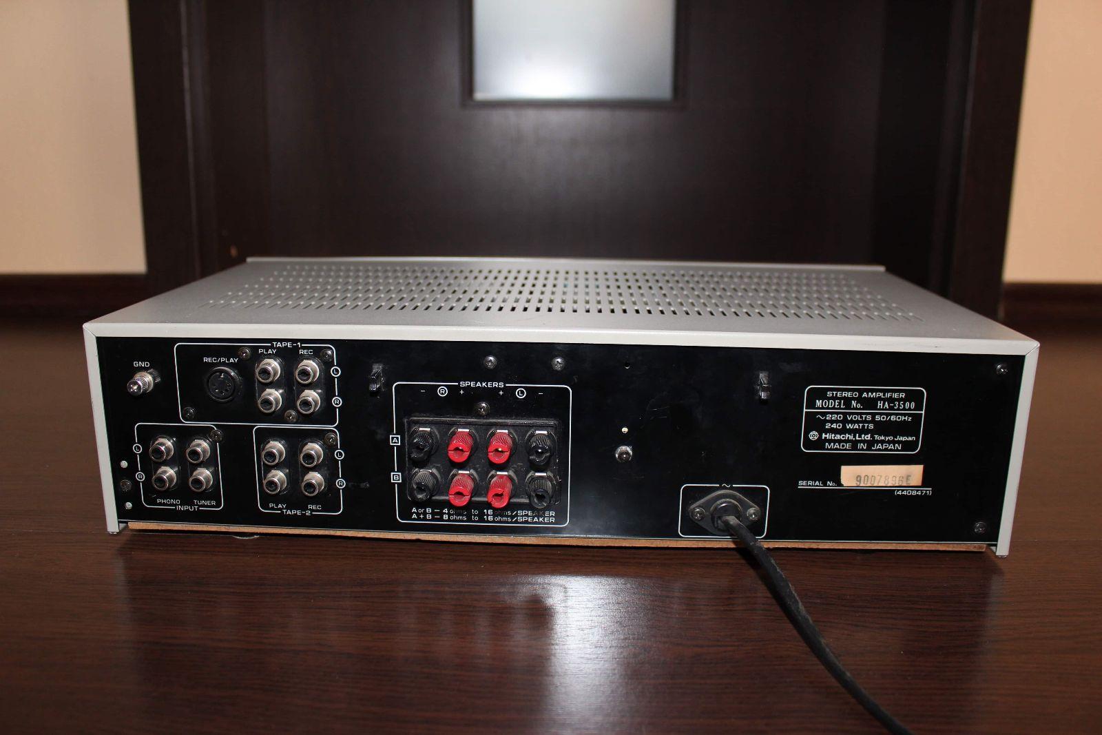 Hitachi HA-3500 - Integrated Amplifier | AudioBaza