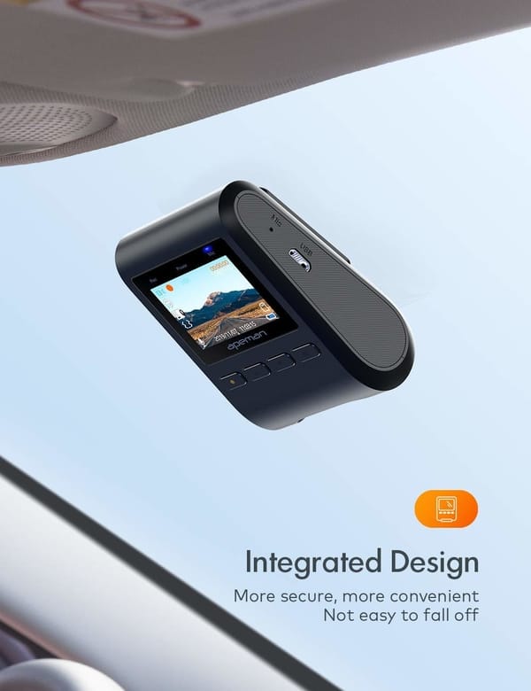 Review APEMAN C370 Mini Dash Cam Full HD Dash Camera for Cars