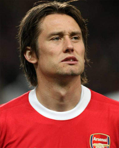 Soccer News World: Tomas Rosicky is a Midfielder from Arsenal