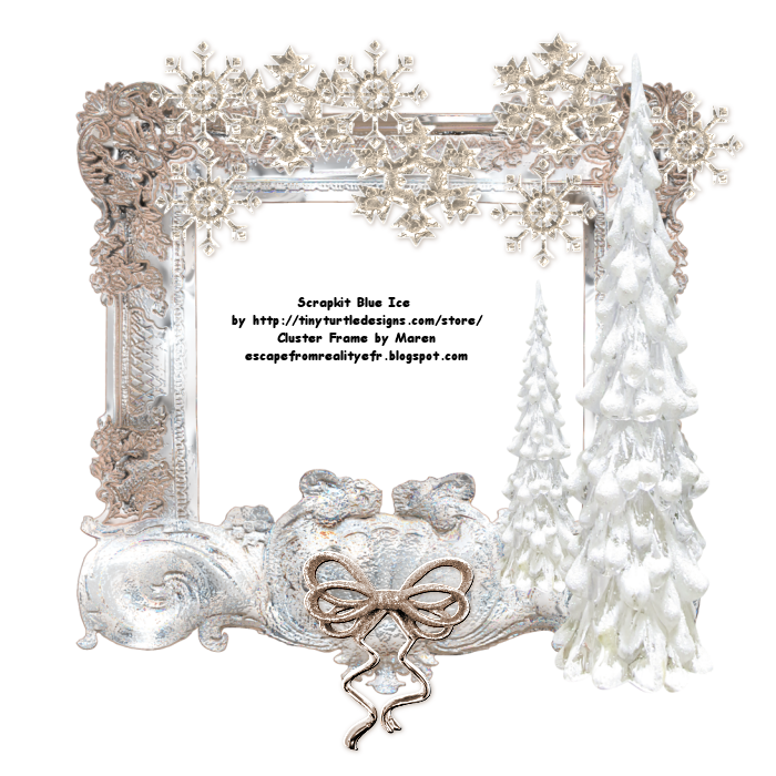 Escape From Reality Blog: FTU 'Blue Ice' Cluster & Cluster Frames