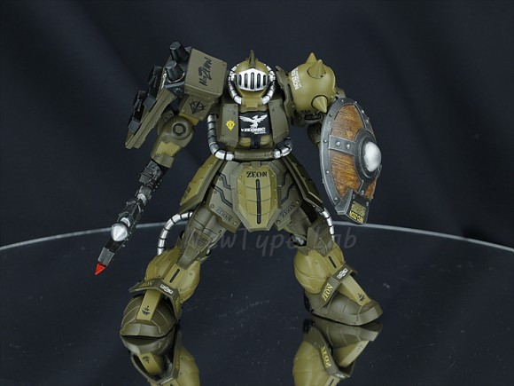 Garage Kit 1/144 Knight Zaku (Painted Build) ~ Gundam Reference