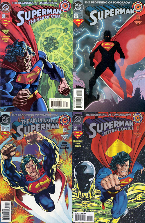 Zero Hour Strikes! Superman Zeroes