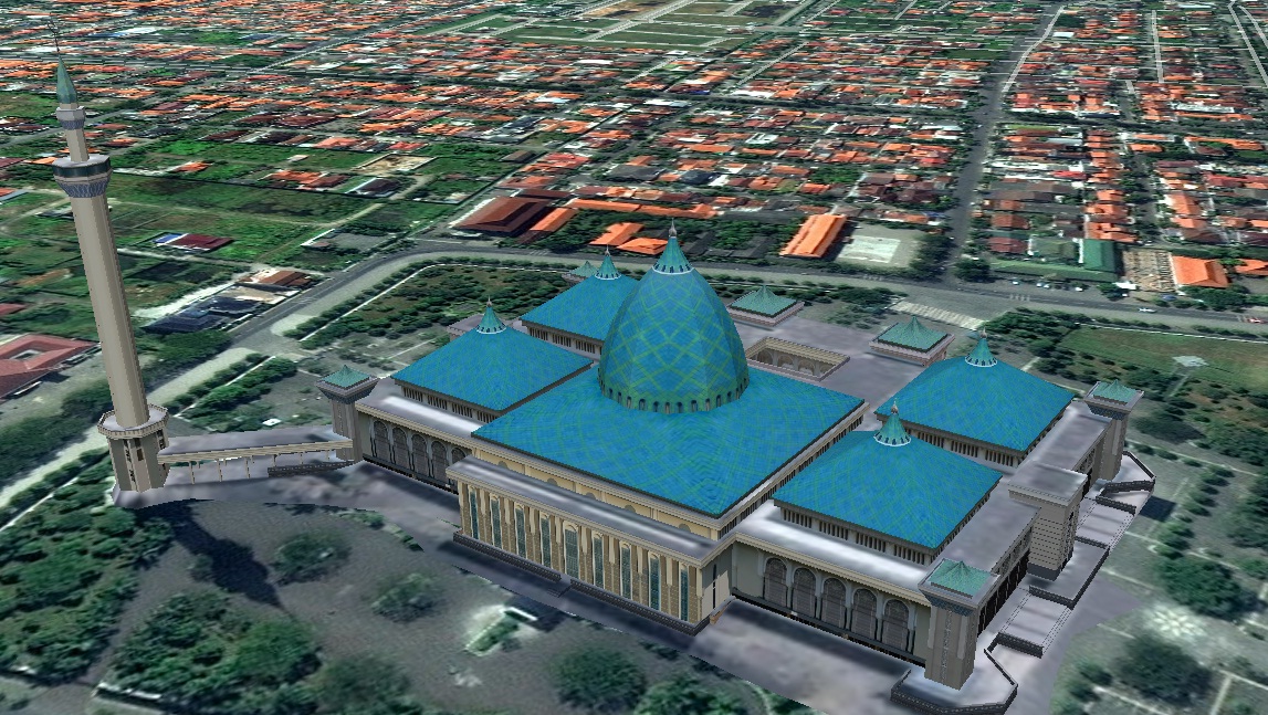 TAKJUB INDONESIA: MASJID AGUNG NASIONAL AL AKBAR SURABAYA