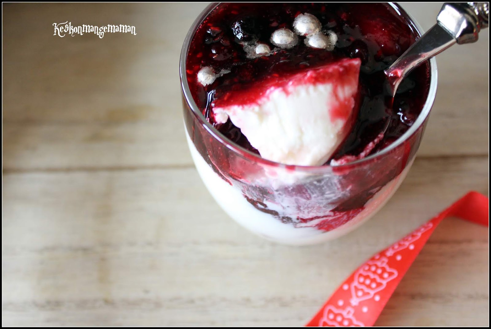 Keskonmangemaman?: Menu de fête à petit prix , dessert , panna cotta ...