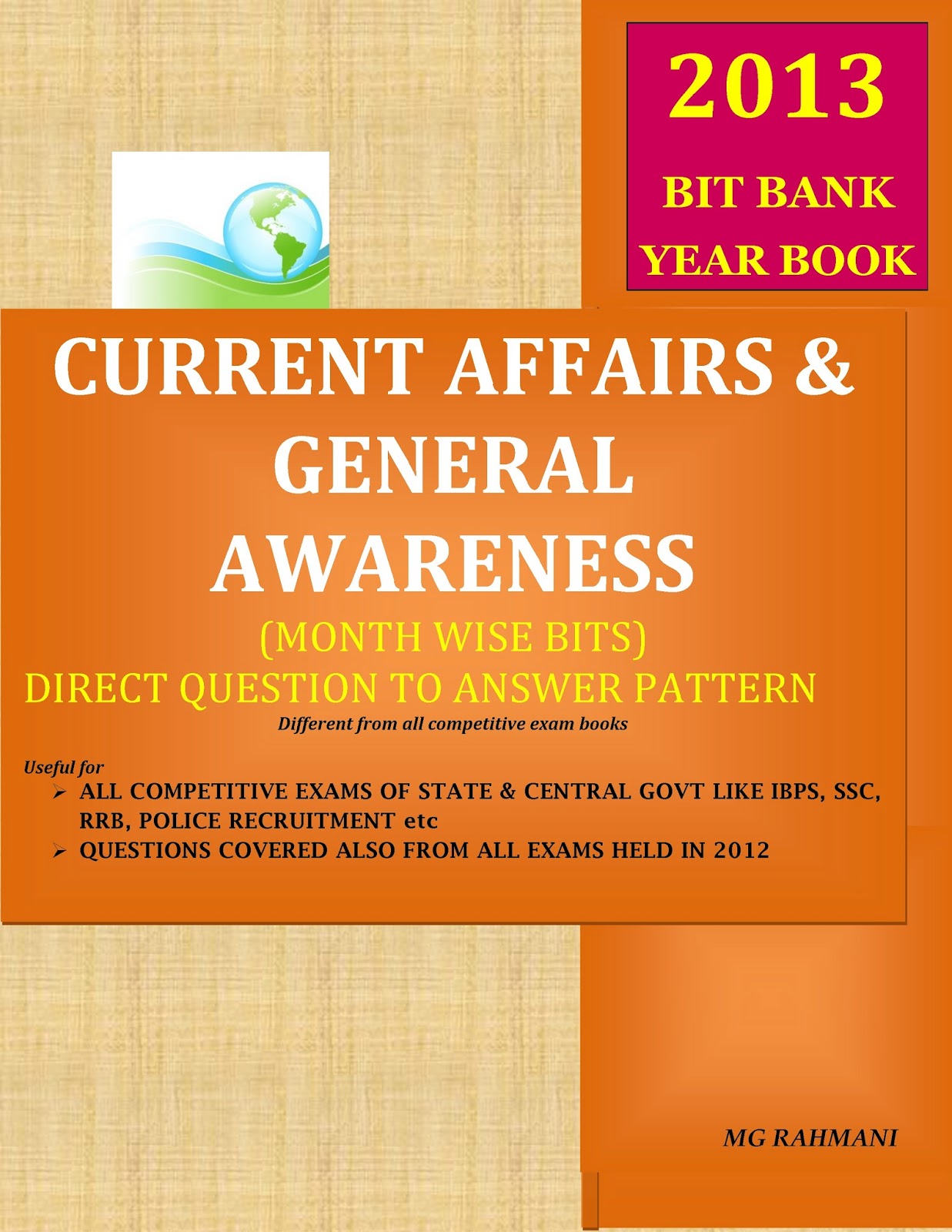 Current Affairs and General Awareness for All Competitive Exams of ...