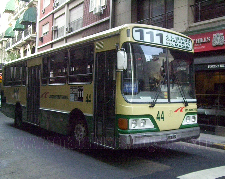 Colectibus - Zona de Buses: LINEA 111