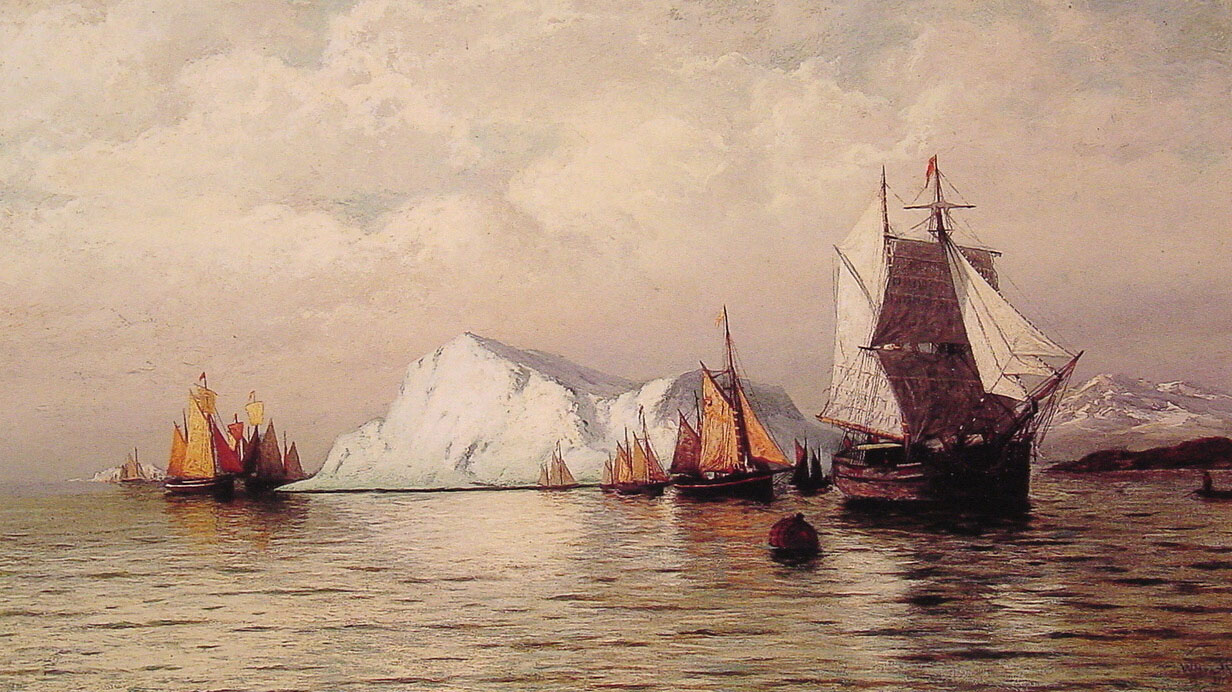 19th century American Paintings: William Bradford
