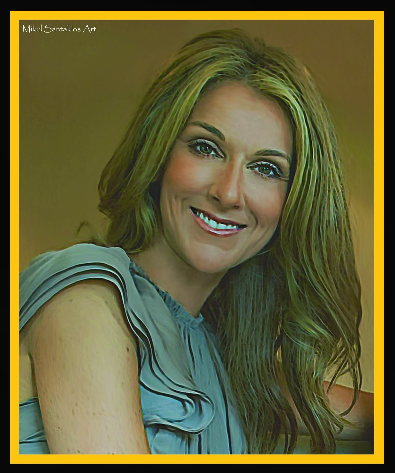 Mikel Santaklos Art : Celine Dion | MIKEL SANTAKLOS ART COLLECTION