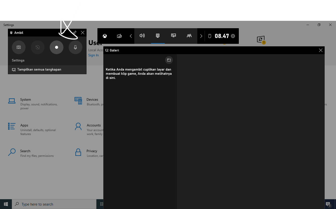 Cara rekam layar laptop windows 10 tanpa menggunakan aplikasi ...