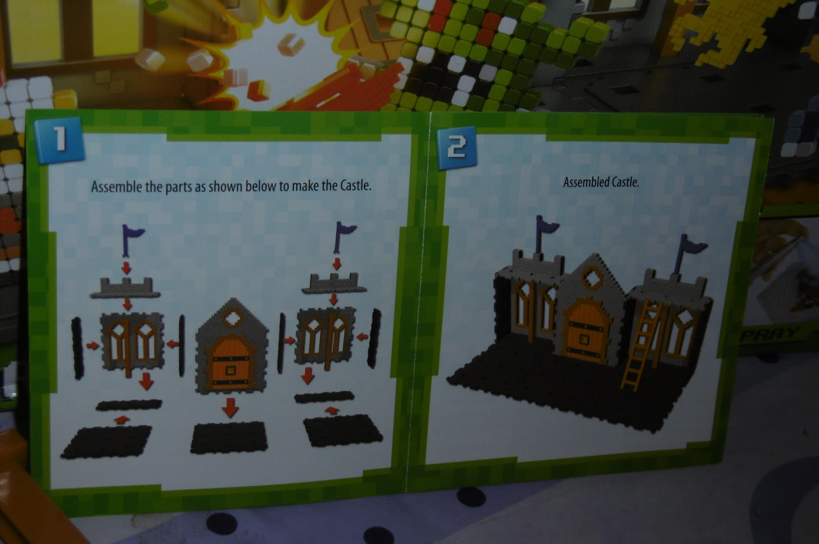 Madhouse Family Reviews: Qixels Kingdom Castle Attack review