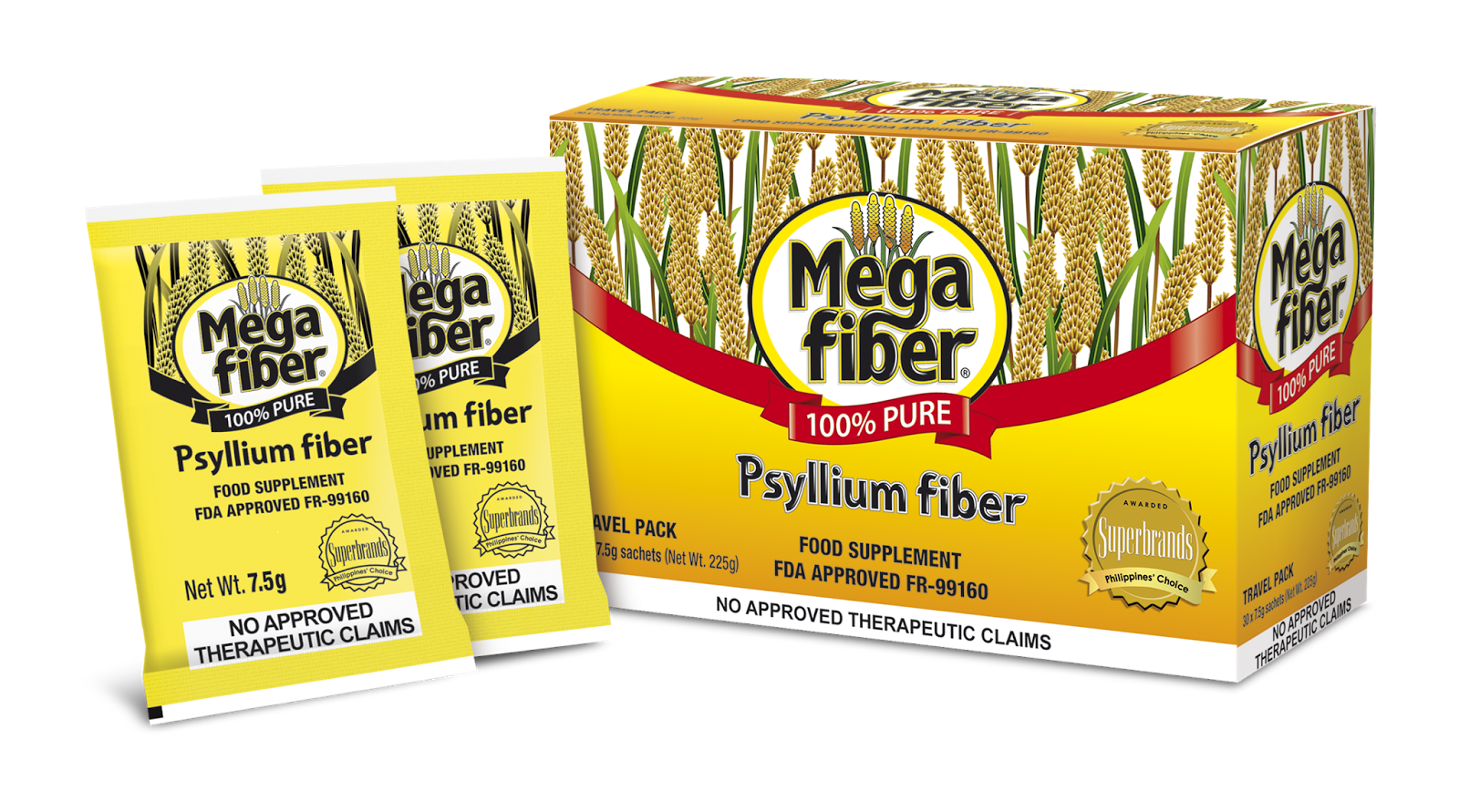 Psyllium Fiber Sachet