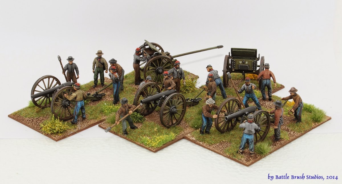 Battle Brush Studios: Review: Perry Miniatures American Civil War Artillery