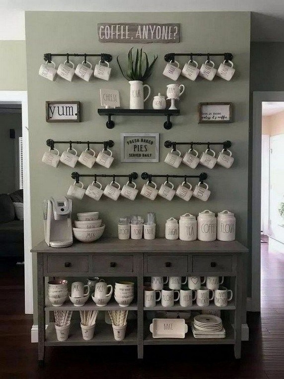25 Creative DIY Mug Coffee Rack Ideas | ARA HOME