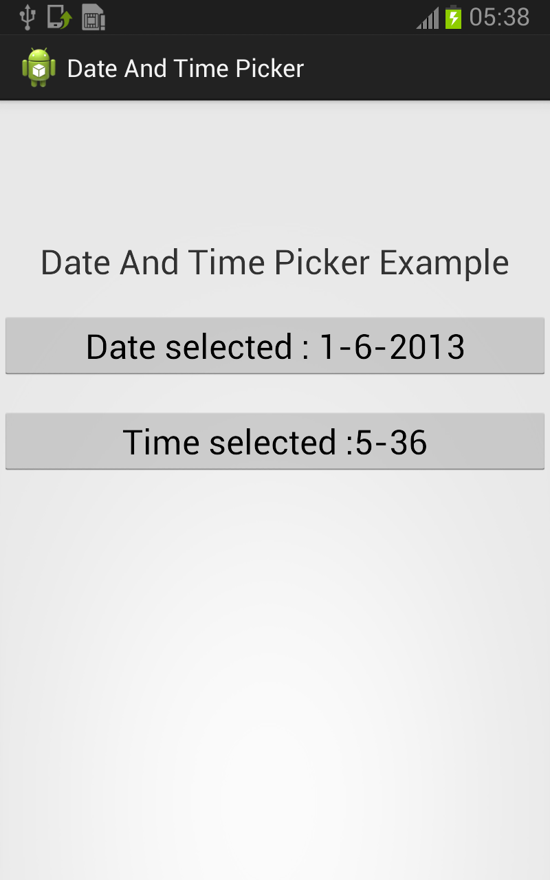 Android Tutorials For Beginners Timepicker And Datepicker Dialog In Android 4475