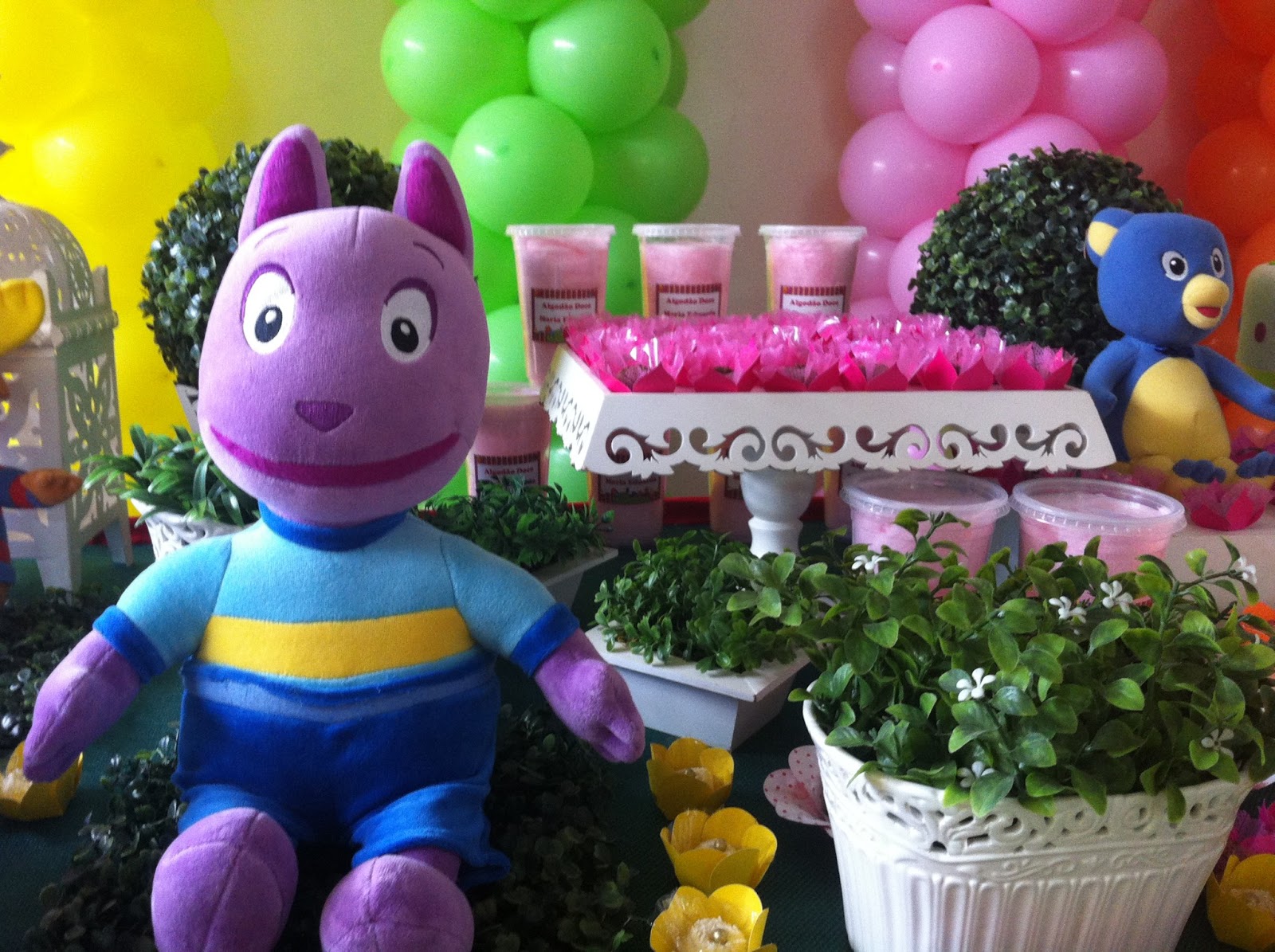 Decoração de Festa Infantil: Backyardigans