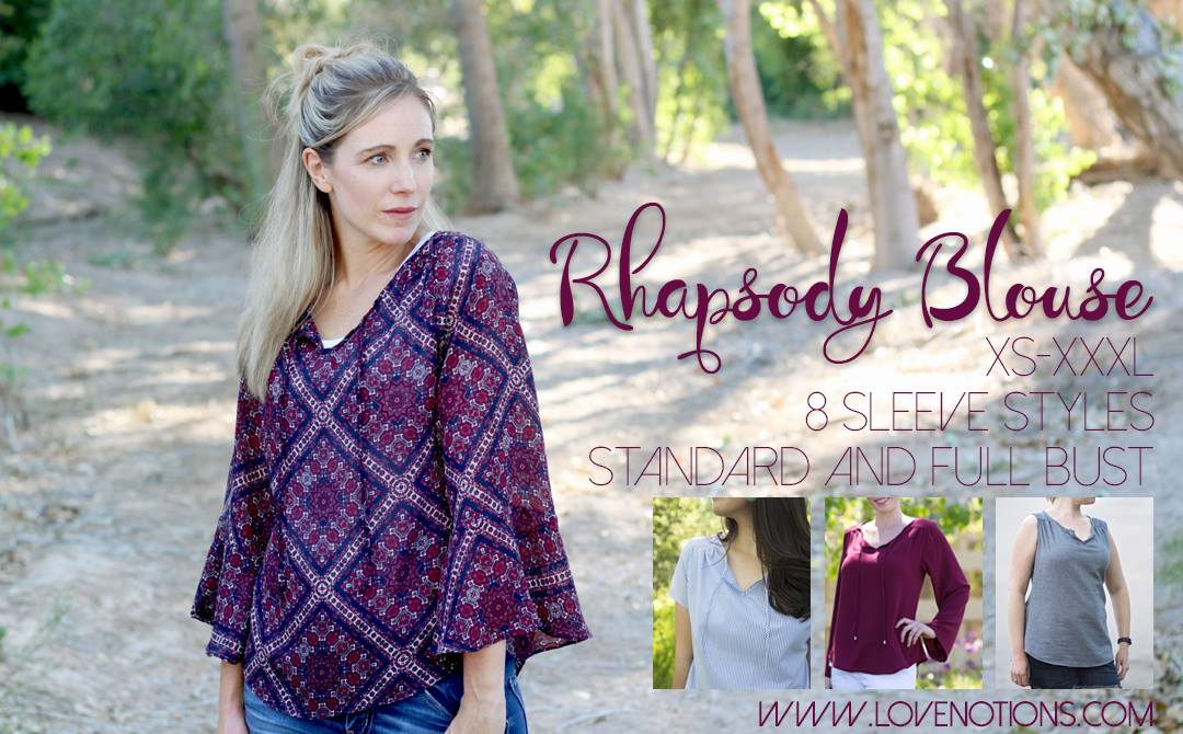 {Rhapsody Blouse} from Love Notions