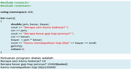 Belajar Algoritma dan Pemrograman C++: 1. PENGANTAR ALGORITMA PEMROGRAMAN