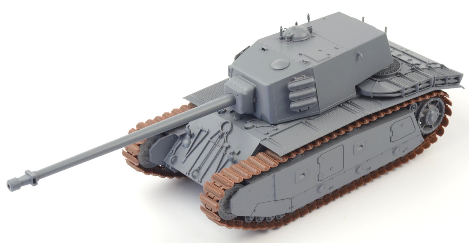 The Modelling News: Build Review: 35th scale ARL-44 Heavy French Tank ...