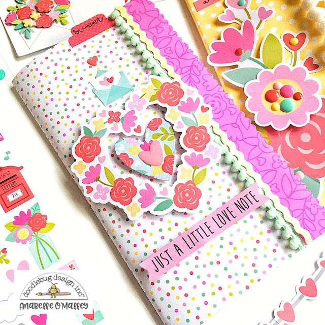 Doodlebug Design Inc Blog: LOVE NOTES NOTEOOKS | with Anabelle
