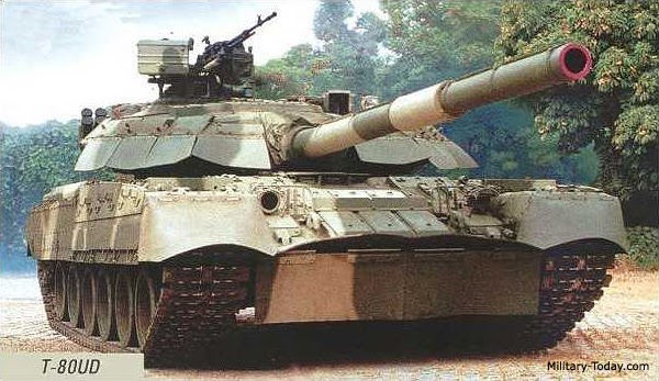 Desarrollo y Defensa: Tanque de batalla principal T-80UD (Ucrania)