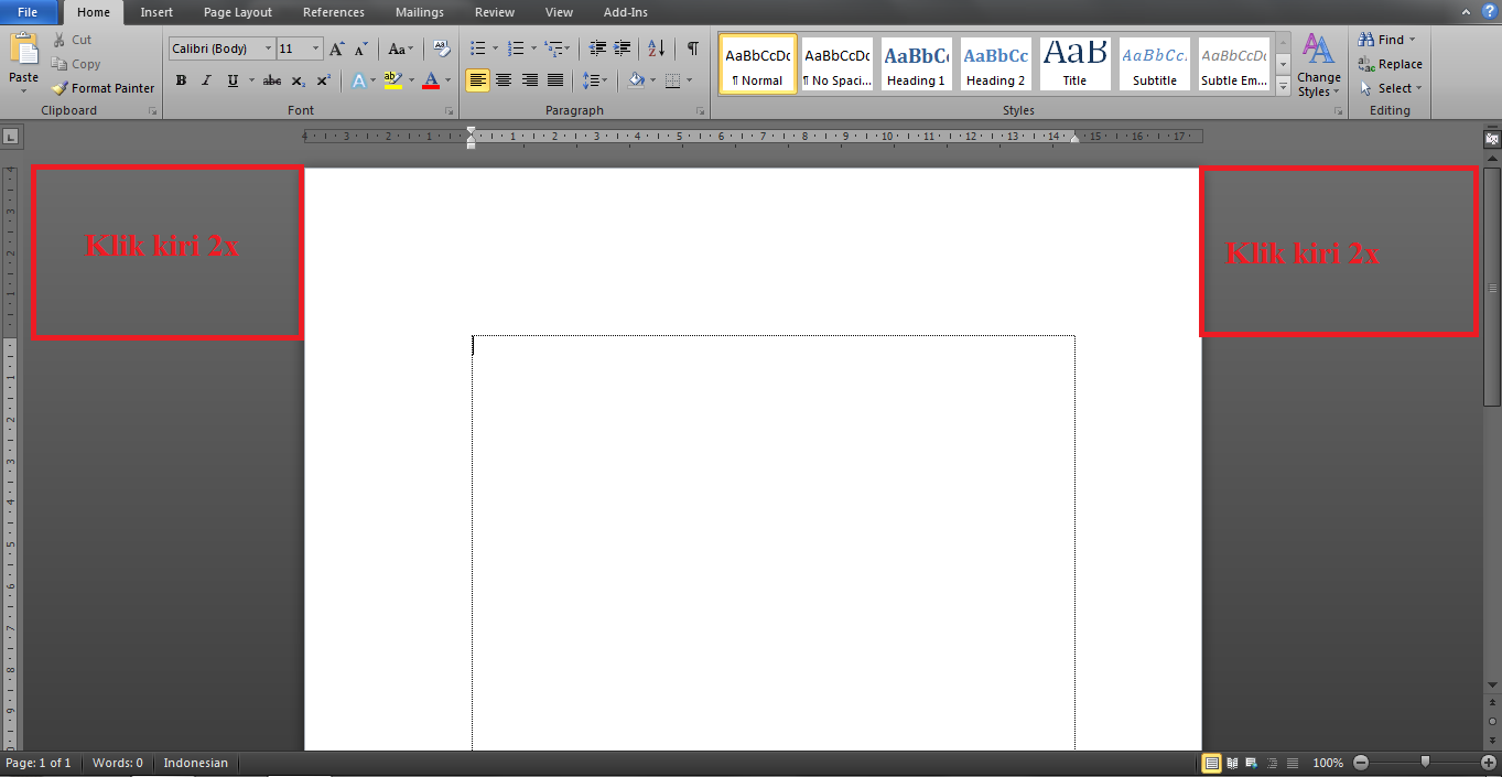 Tutorial Membuat Patron Timbul/Border di Microsoft Word - INSAF15