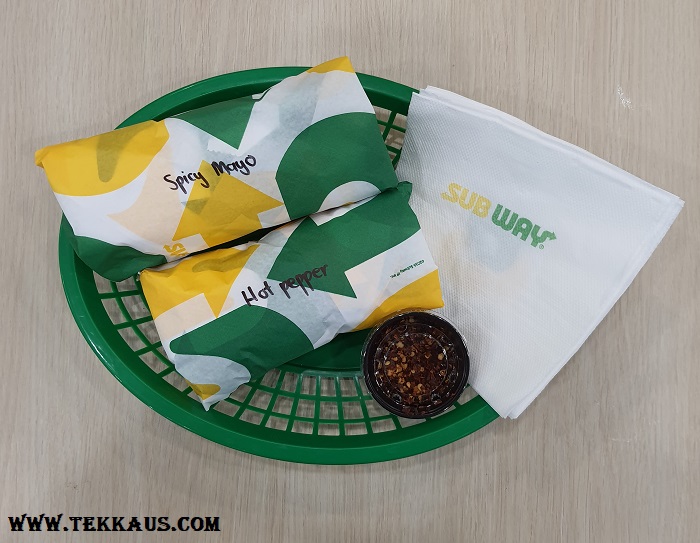 New Subway Spicy Mayo Chicken & Hot Pepper Chicken | Tekkaus ...