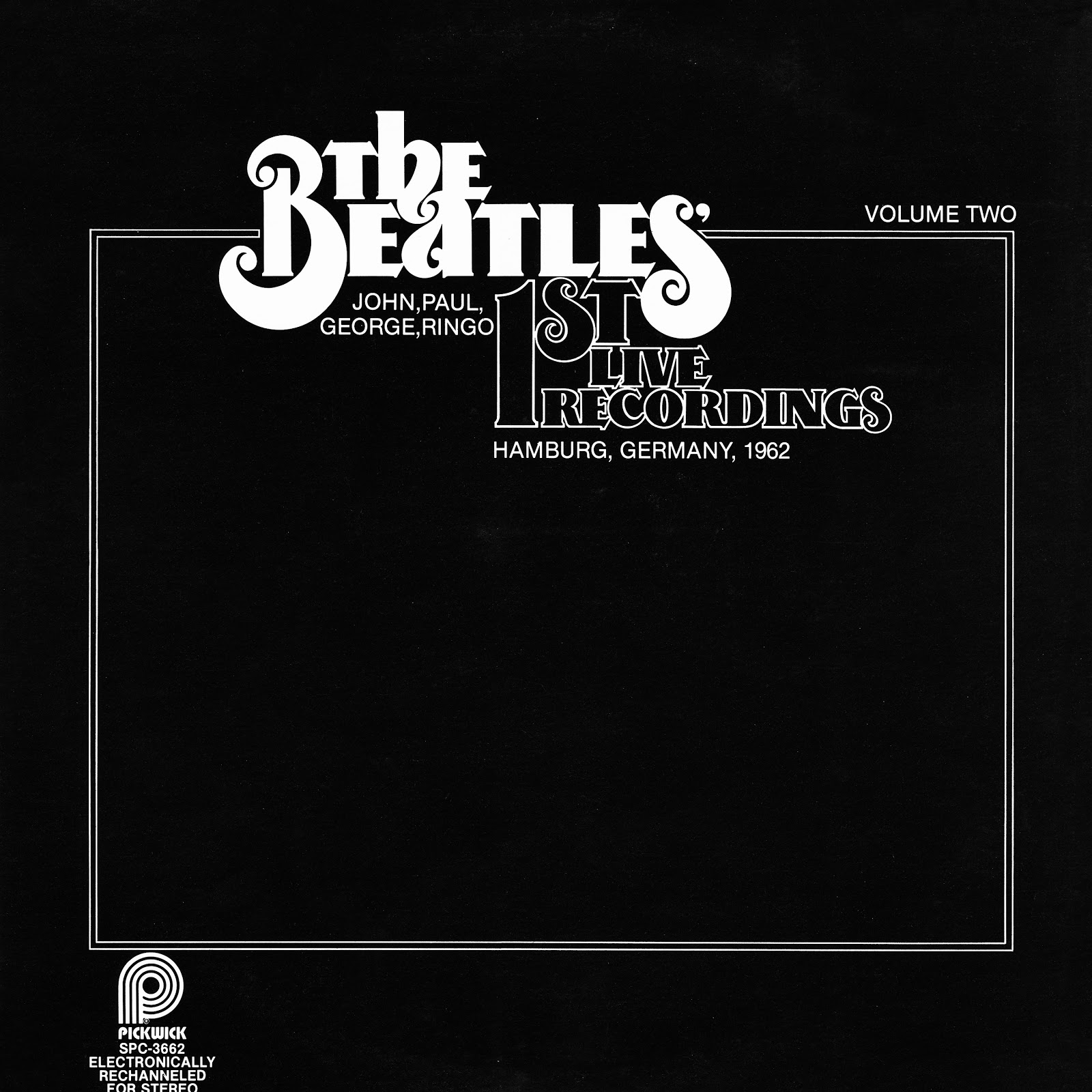 The BEATLES Illustrated: The Beatle's 1st Live Recordings. Volume Two