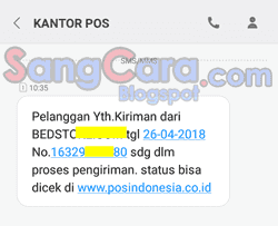 8 Cara Cek Resi POS Lewat Hp | Cek Paket POS sudah Sampai Mana - Sang Cara