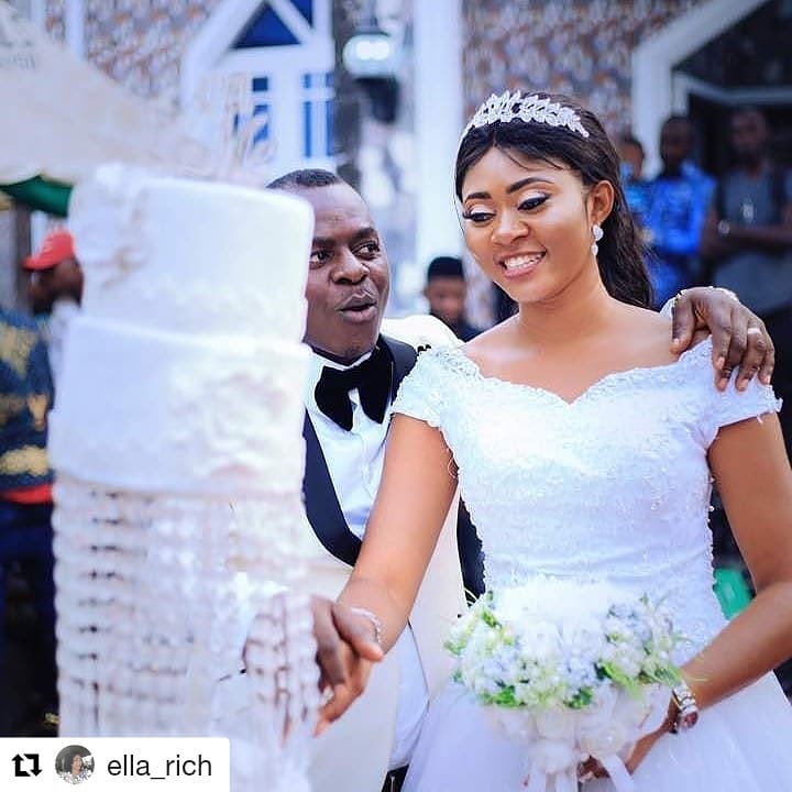 Onyenze Amobi White Wedding Pictures : Onyenze Amobi and his wife, Ella ...