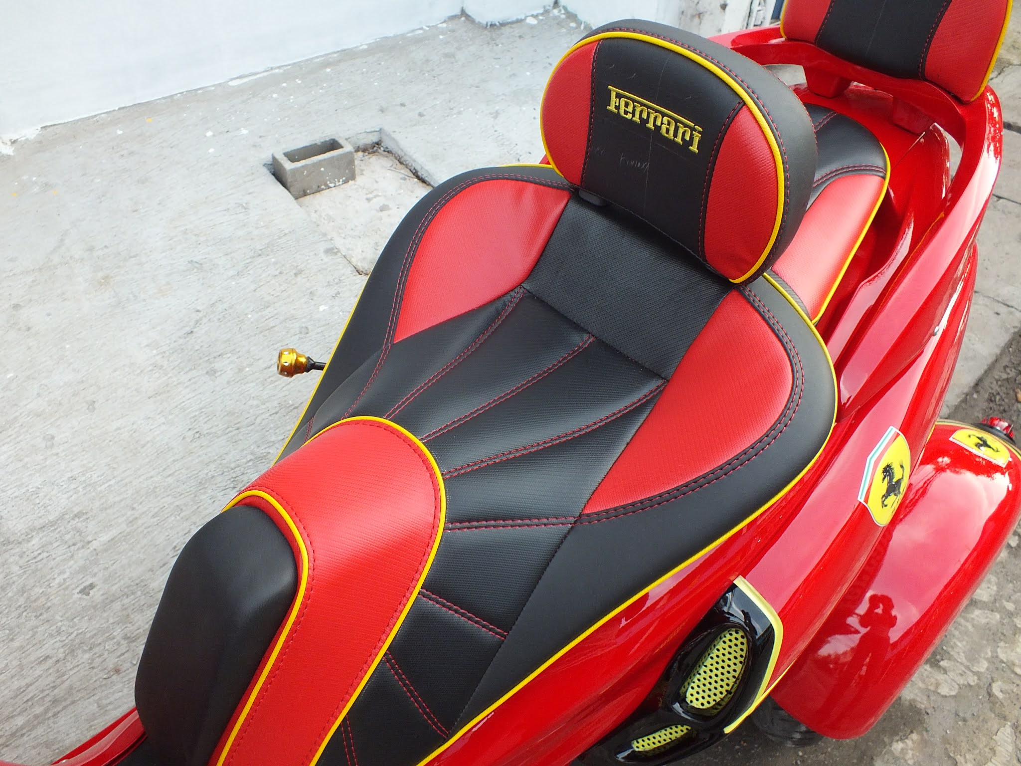 Modifikasi JOK MOTOR