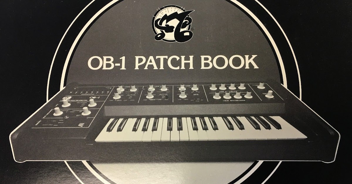 MATRIXSYNTH: Oberheim OB1 Synthesizer - Original Patch Book